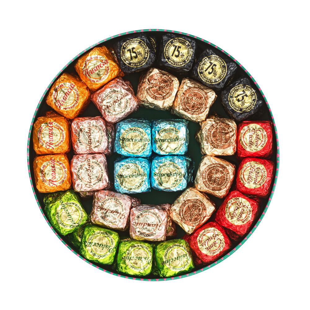 LARGE HAMPER ANNA HIGGIE WITH ASSORTED CHOCOLATES | Venchi Arabia