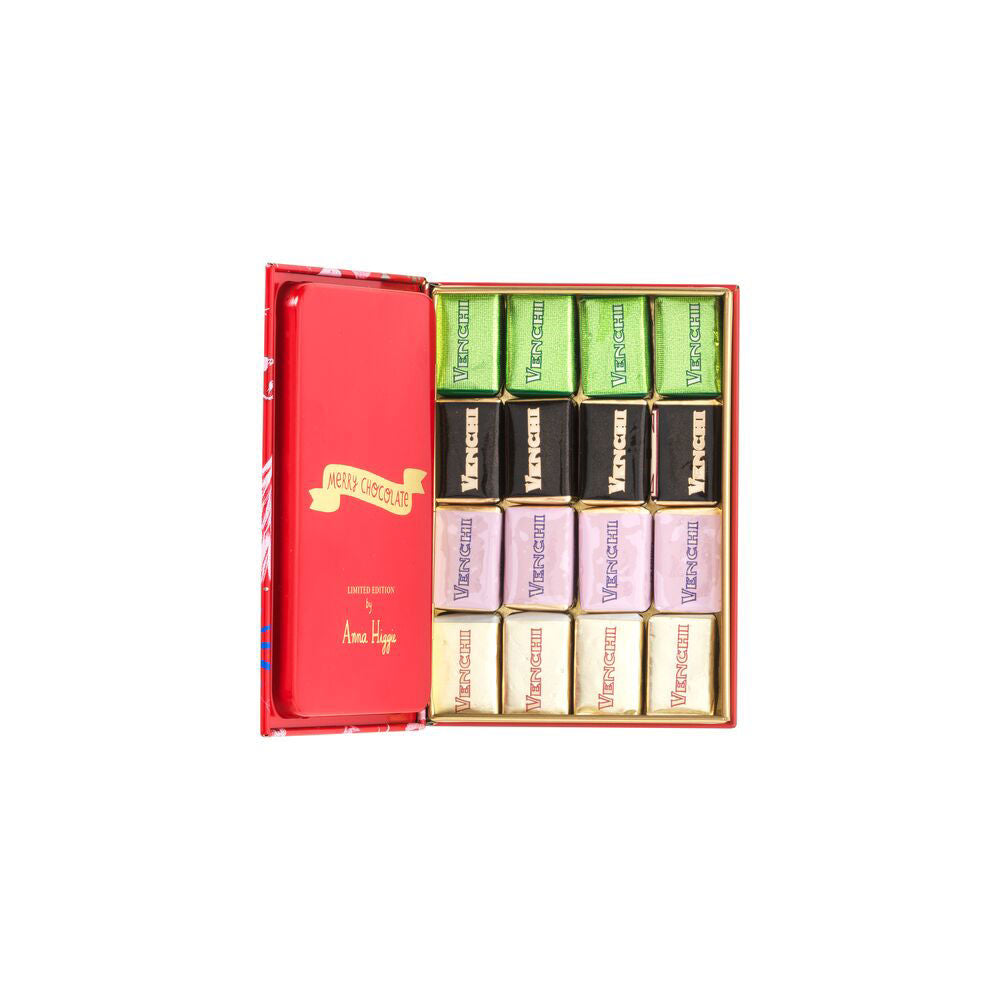 MINI BOOK ANNA HIGGIE RED CREMINI CHOCOLATES | Venchi Arabia